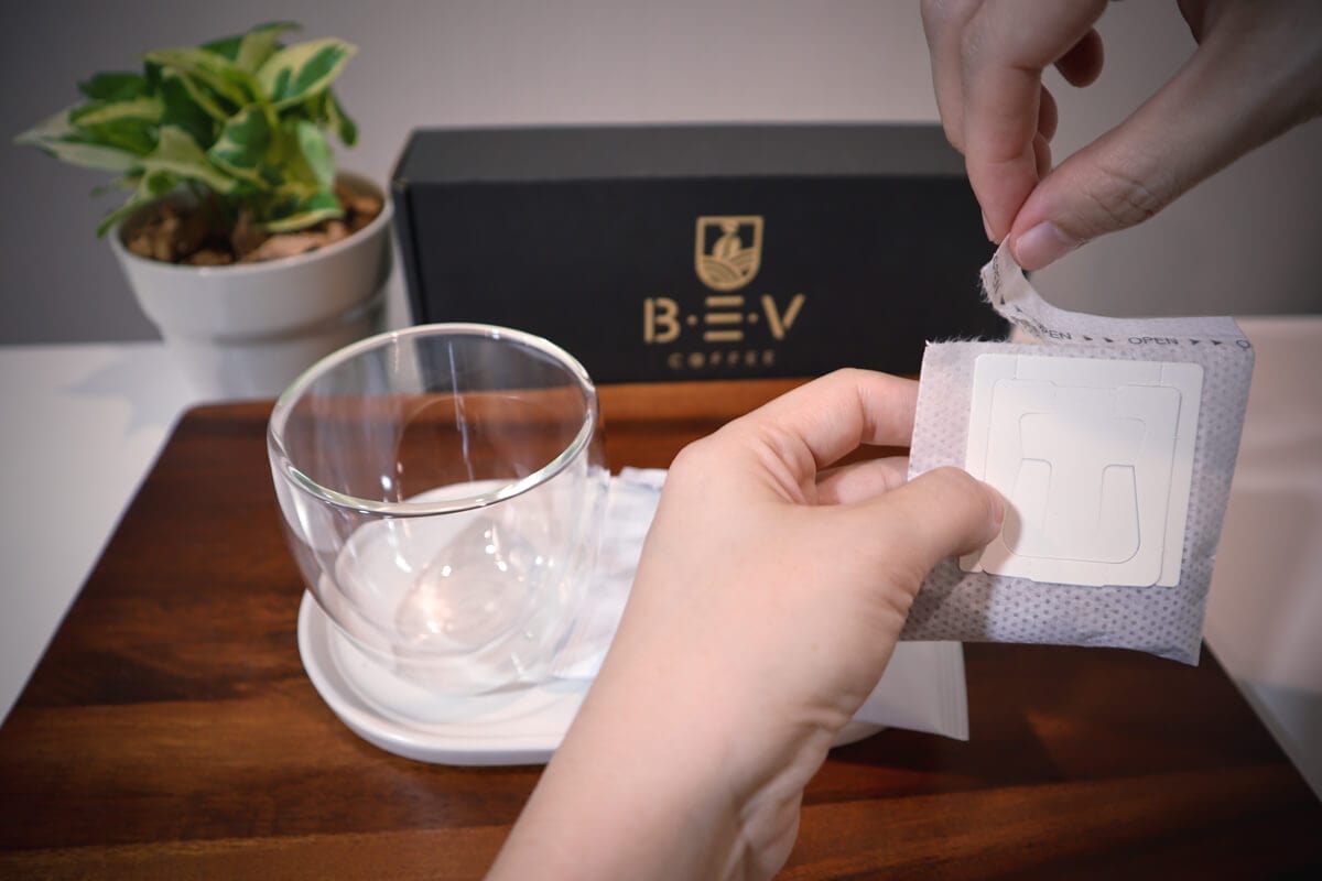 Brew Guide : Drip Coffee Bag | BEV COFFEE