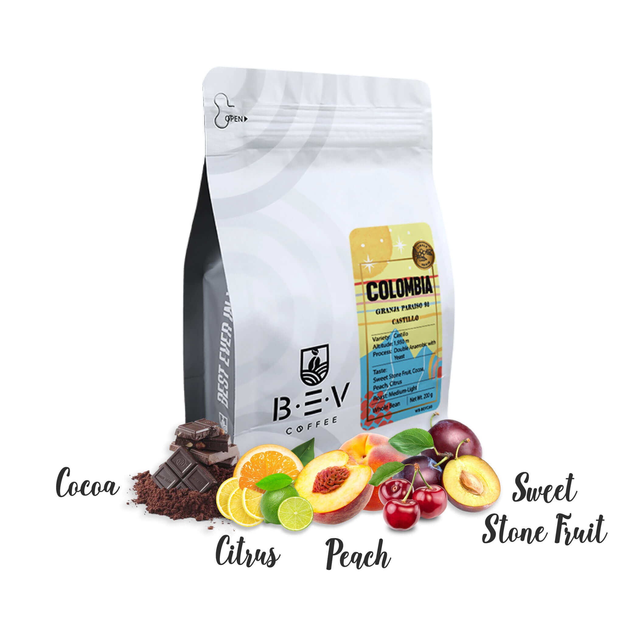 Colombia Granja Paraiso 92 Castillo | BEV COFFEE